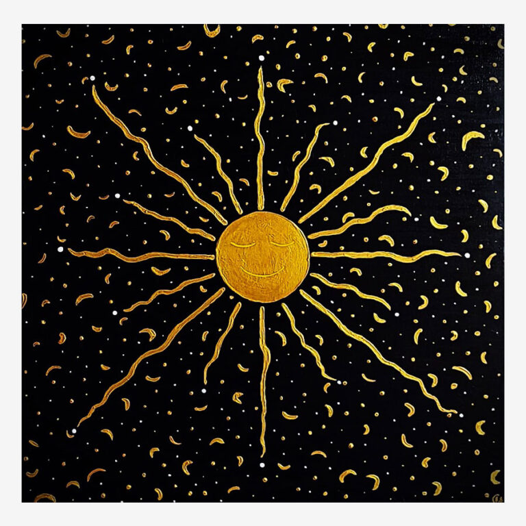 Golden Sun: Dawn of Infinity (60 x 60cm) – Art Collection | Decorative ...